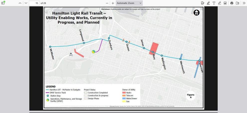 Hamilton LRT contract award expected 2026