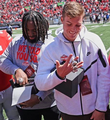 Ohio State receives rings for winning College Football Playoff championship