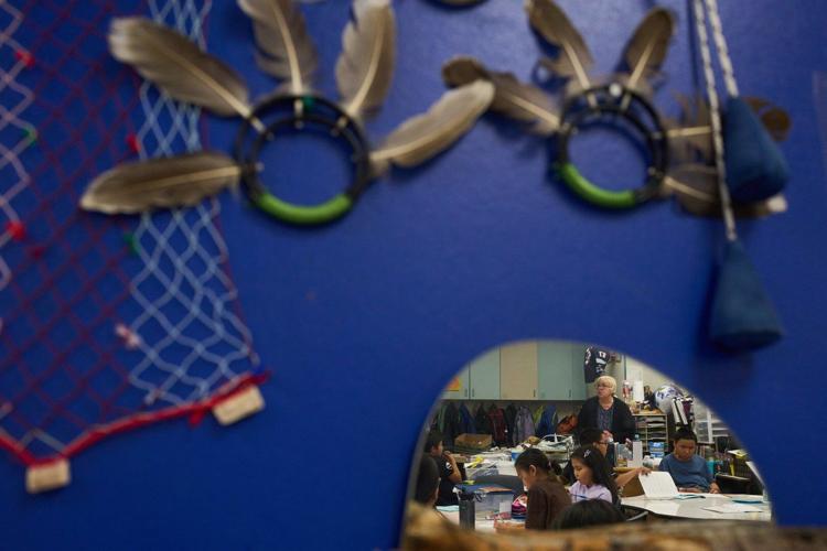 Displaced Alaska Native children find familiarity in an uncommon ...