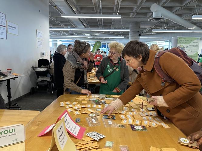Knowledge and seeds exchanged at annual gardening event