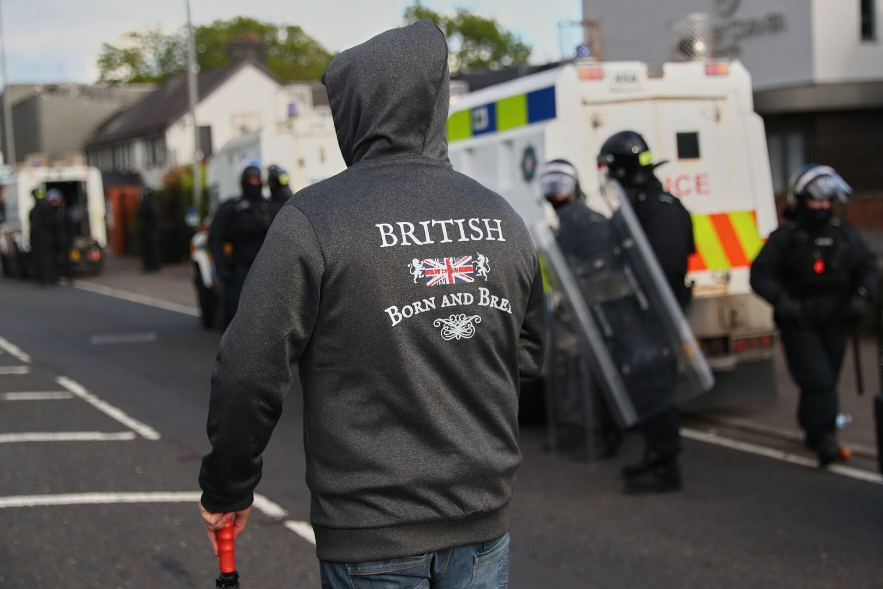 Pent up anxiety behind Northern Ireland violence