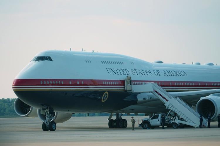 Retrofitted Qatari jet takes flight as Air Force One for Trump's trip ...