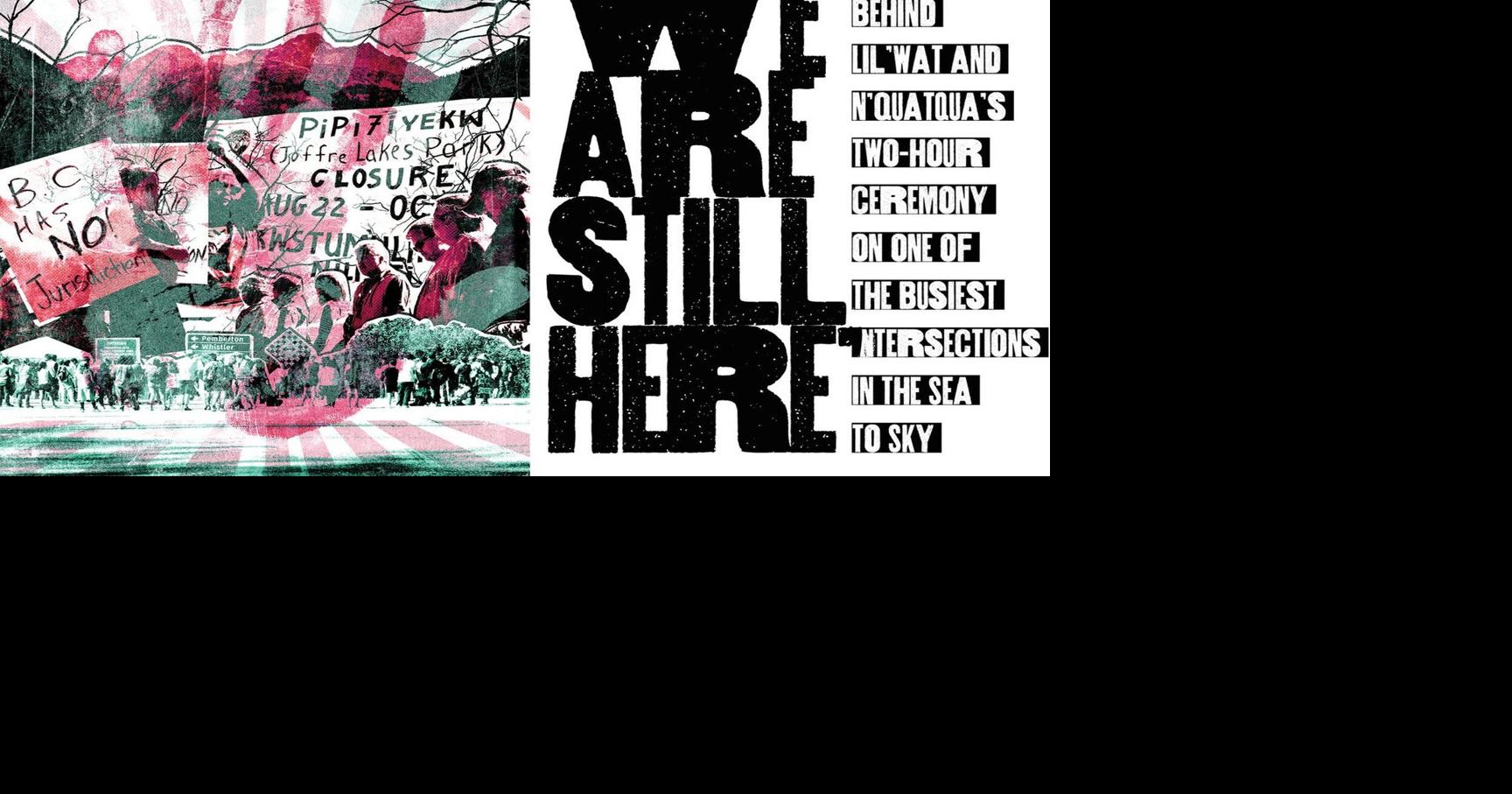 'We are still here'