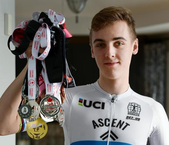 He’s a world champion, but this Ancaster cyclist has much bigger goals ...