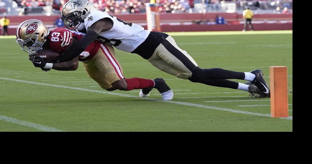 49ers rookie receiver Jacob Cowing capitalizes on chance to get on the ...