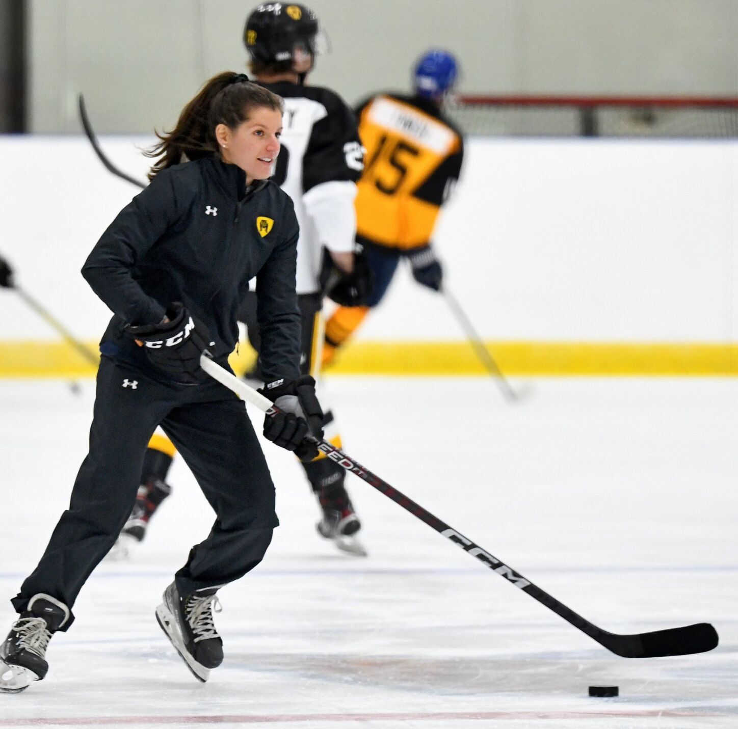 Canadian hockey star’s last Olympic leap — with a new flag