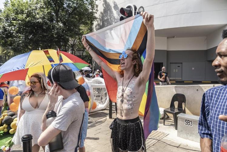 Hundreds march to mark 35 years of Pride Johannesburg in South Africa