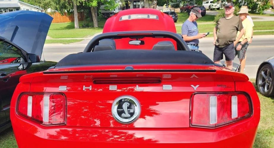 Shelby GT 500 convertible is meticulously cared for
