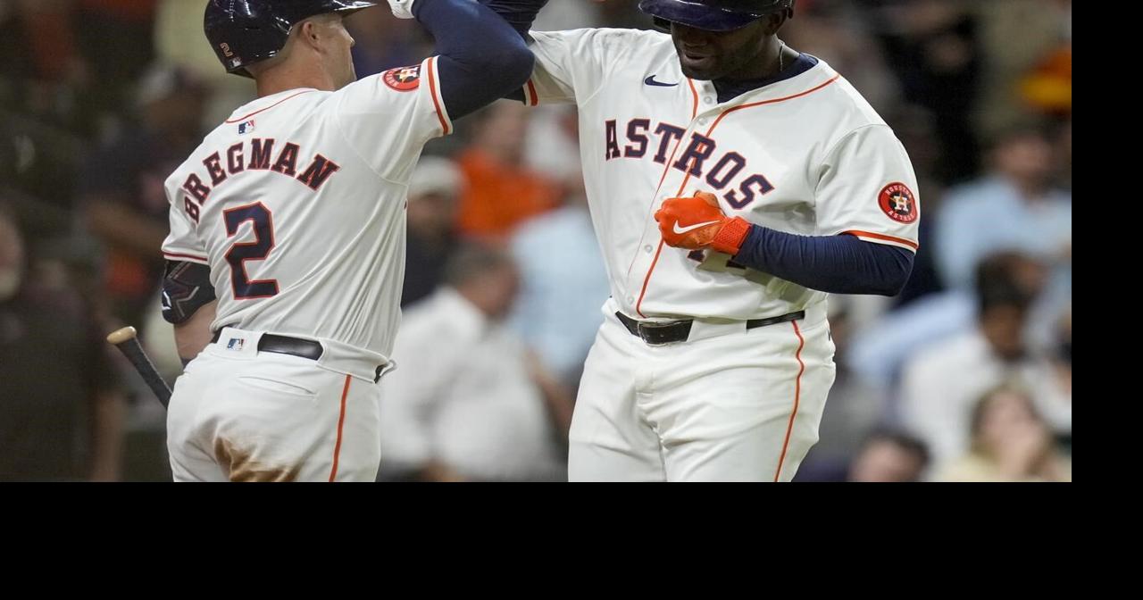 Yordan Alvarez homers twice, Astros shut out Blue Jays again in 8-0 victory