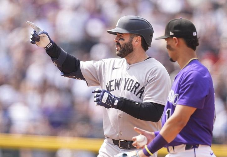 Hanging 10: Yankees erupt for big 5th inning against Rockies to break ...