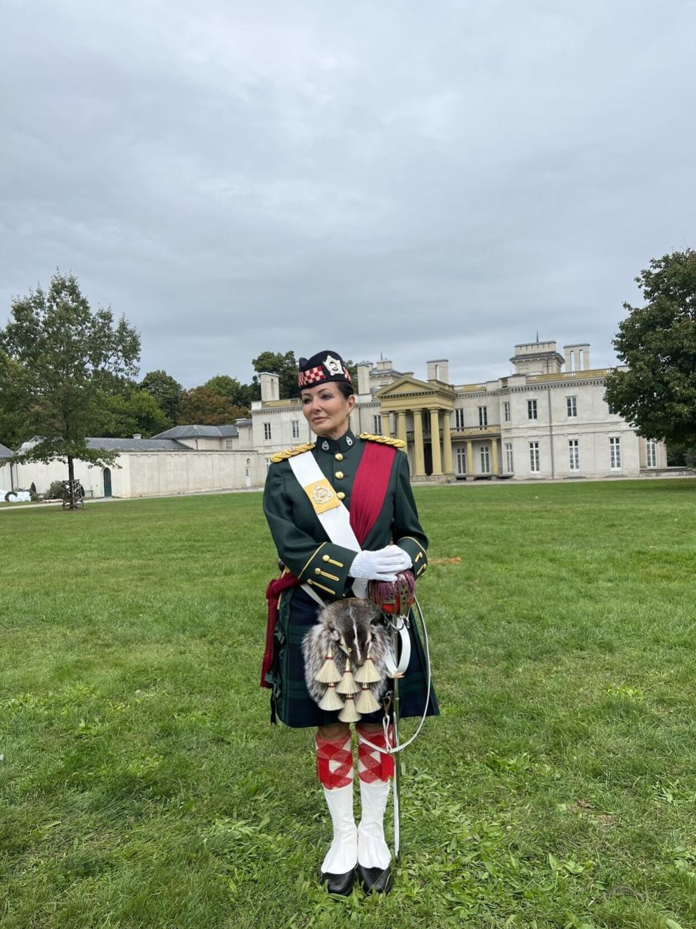 Argylls make history with female honorary colonel
