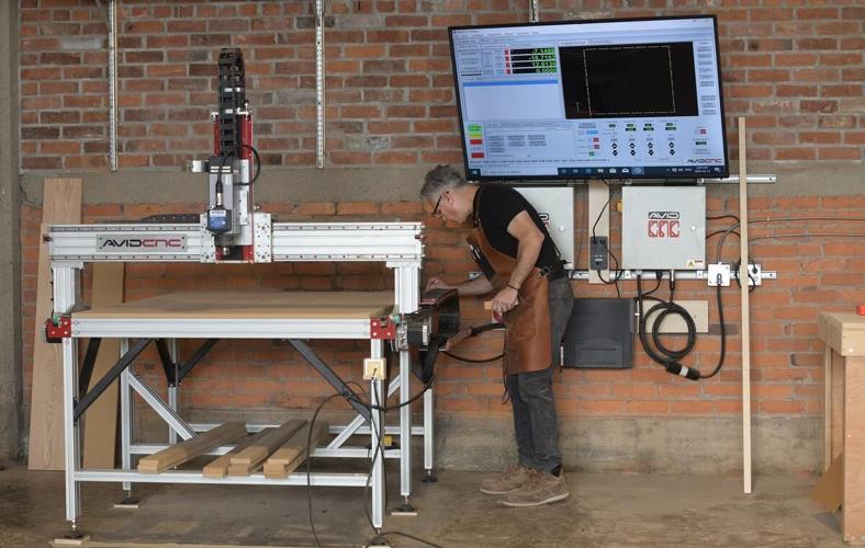 Five professional artisans took over a Barton/Sherman-area warehouse ...