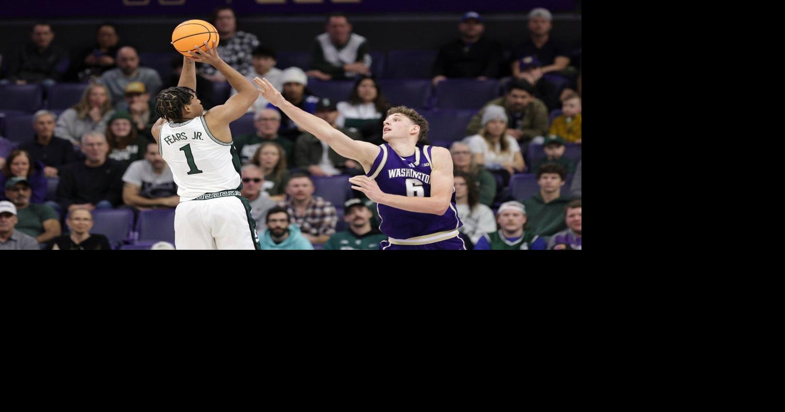 Jeremy Fears Jr. scores 19 points in No. 12 Michigan State's 80-63 win ...