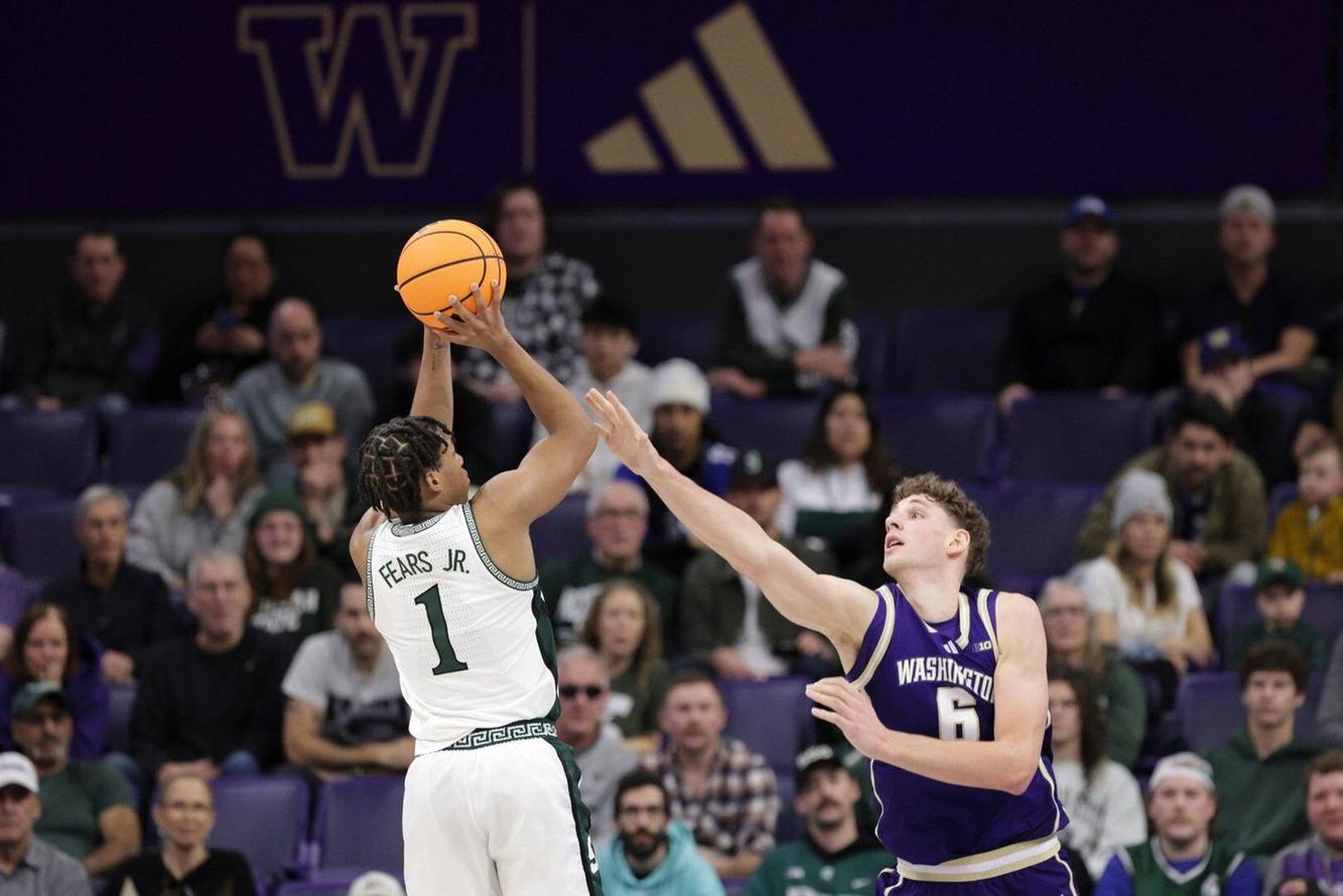 Jeremy Fears Jr. scores 19 points in No. 12 Michigan State's 80-63 win ...