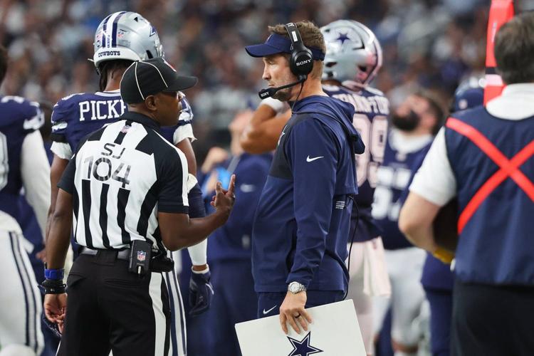 Cowboys face a tough decision on Matt Eberflus after another sub-par ...