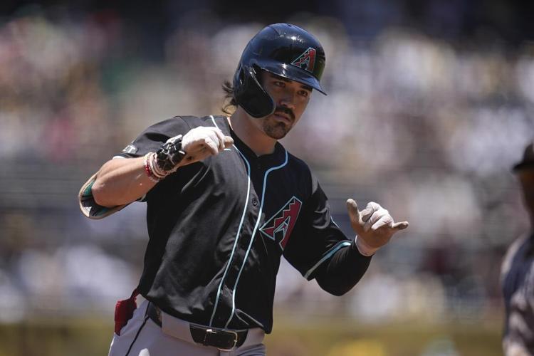 Eugenio Suárez homers, doubles and has 5 RBIs in the Diamondbacks' 9-1 ...