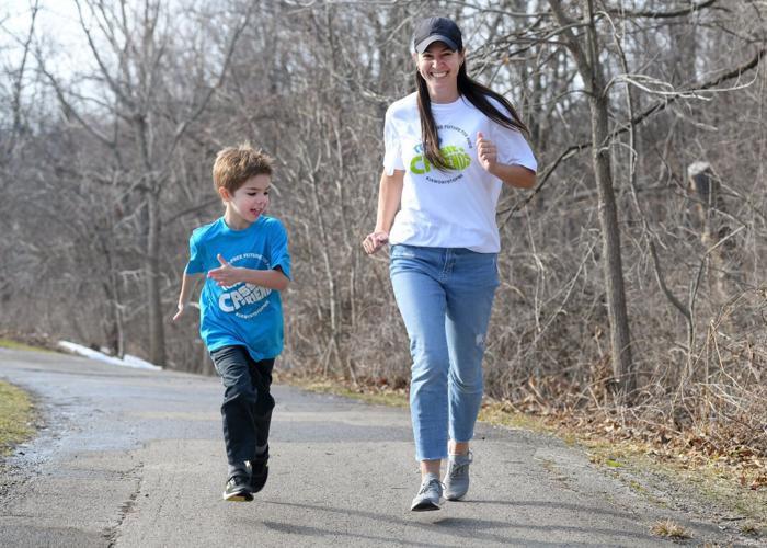 The good news: Nicholas gives his all running the Road2Hope