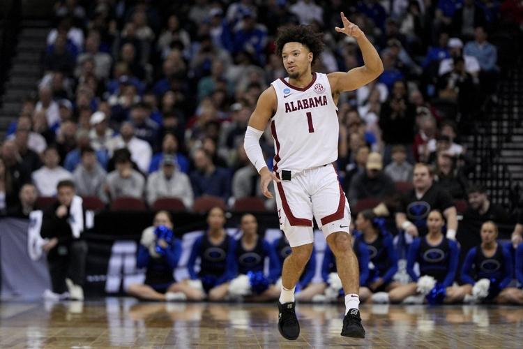Led by Mark Sears, Alabama breaks the record for 3-pointers in a March ...