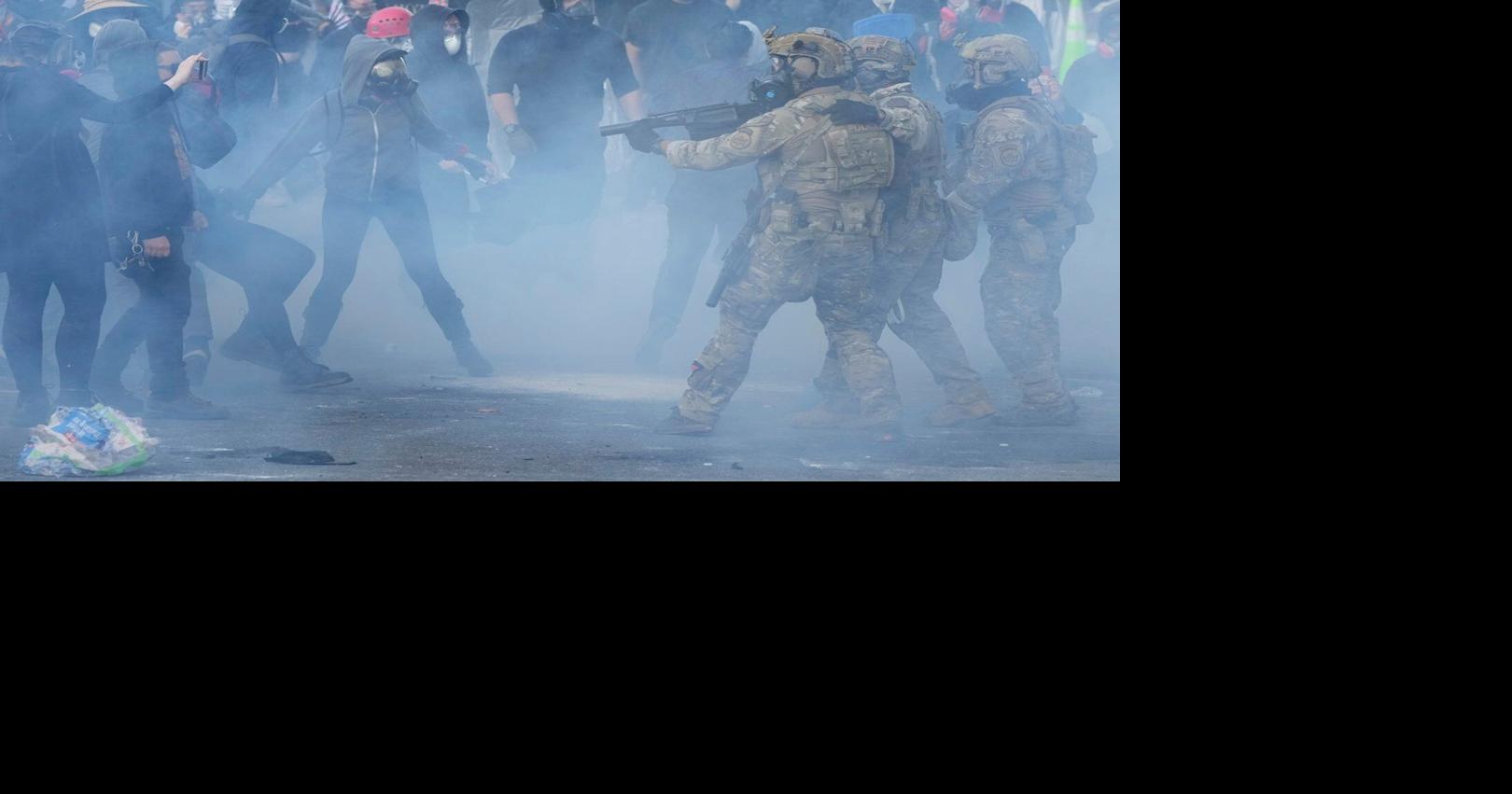 Judge in Oregon limits federal officers' tear gas use at Portland ICE ...