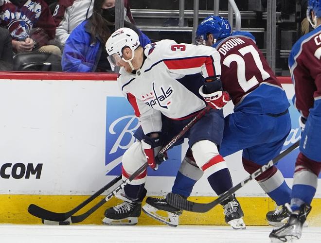 Nathan MacKinnon has 4 goals and an assist, Avalanche beat Capitals 6-2
