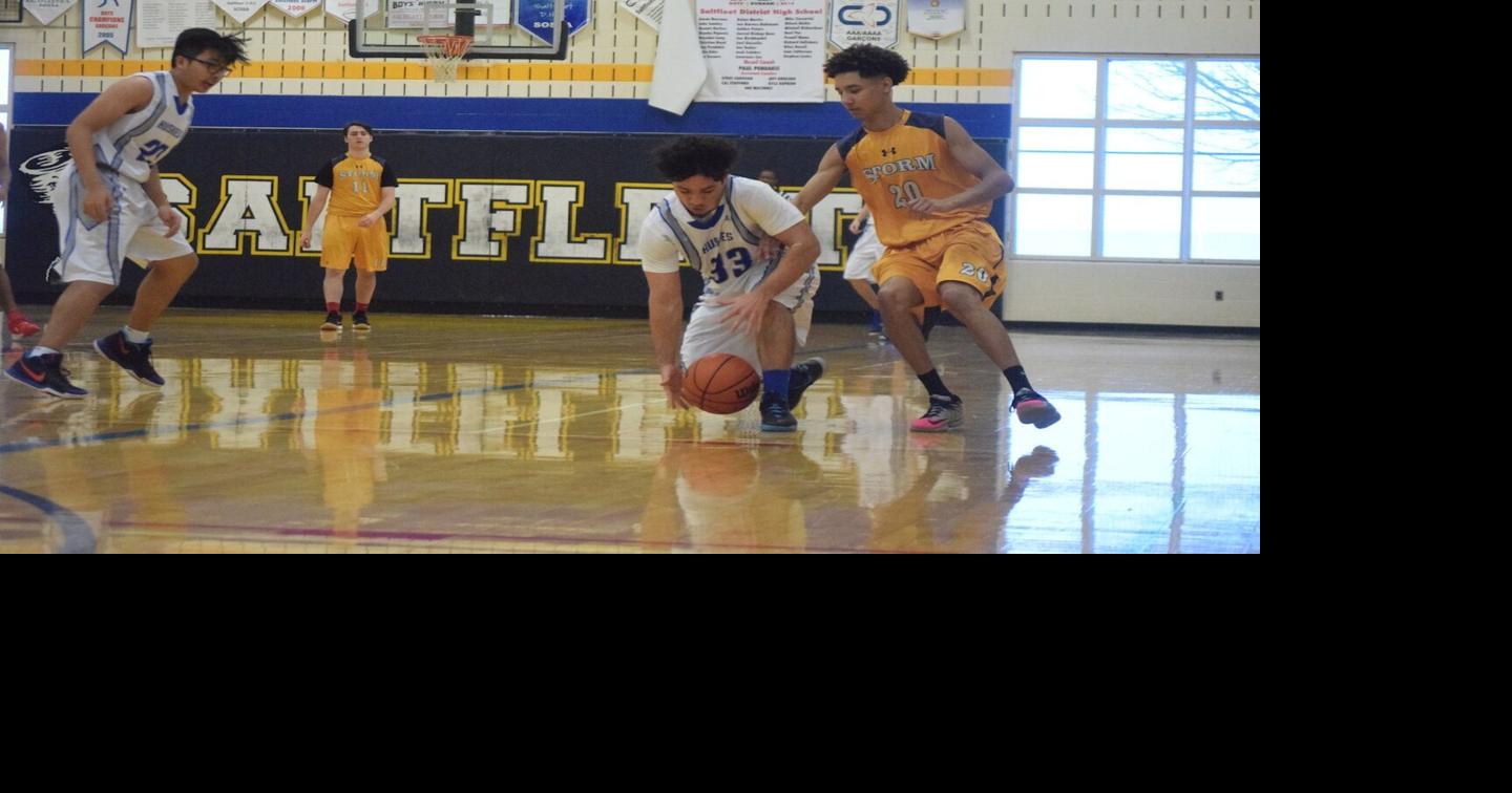 Saltfleet Storm senior boys basketball squad dribbles to success