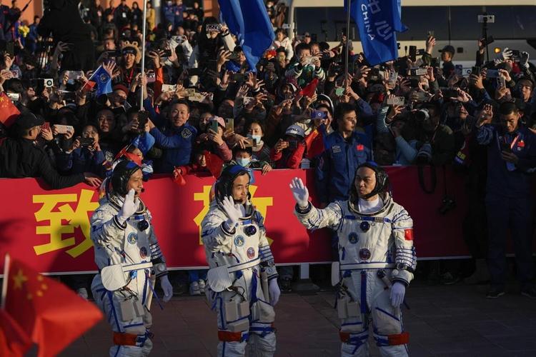 China sends its youngest-ever crew to space as it seeks to put ...