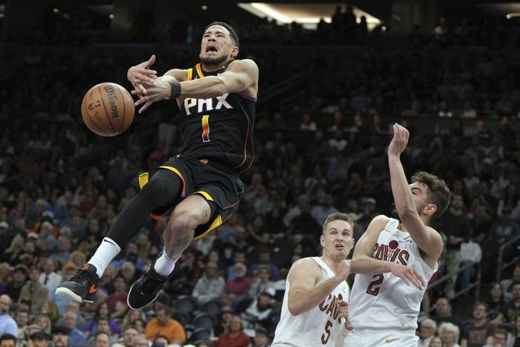 Durant scores 42 points, Suns hand Cavaliers 4th straight loss 123-112