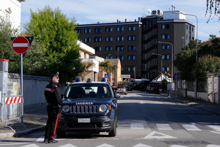 Snipers on stadium roof amid heavy security for Italy's win over Israel ...