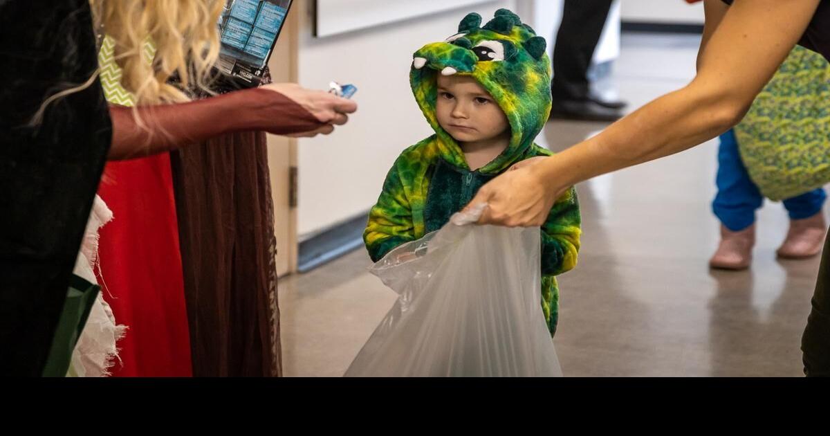 Mario, Ariel and The Hulk spotted at Mac kid’s Halloween parade