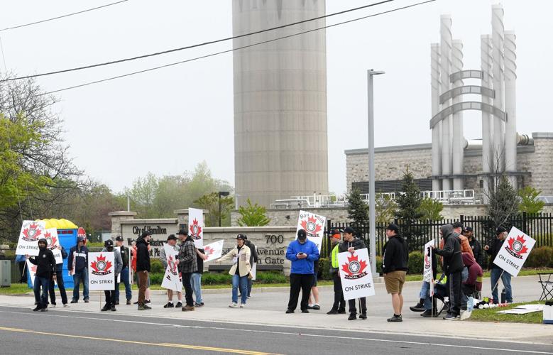 Workers strike at Hamilton water, sewage plants