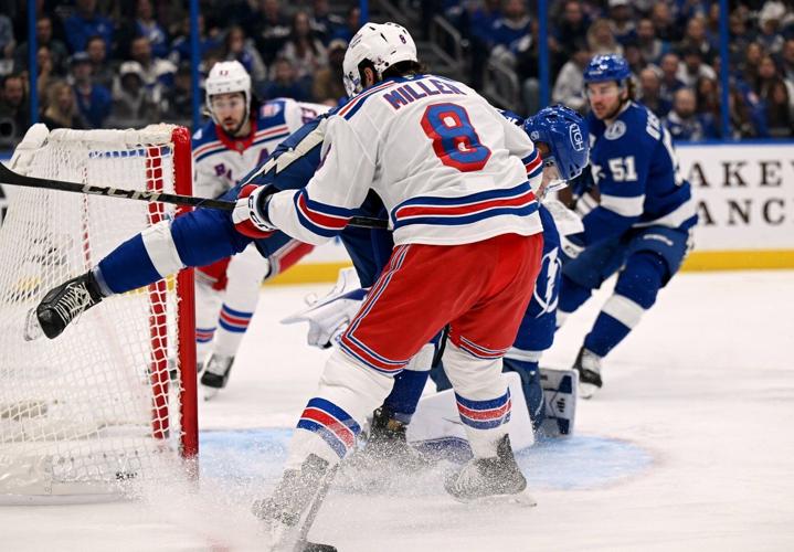 Cuylle, Trocheck score two each as Rangers beat Lightning 7-3