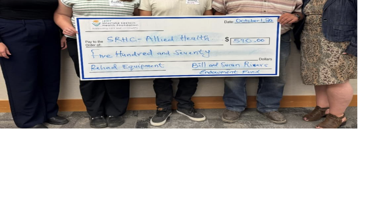 Rivers Family Gift to Selkirk Hospital Begins Paying Off in First Year