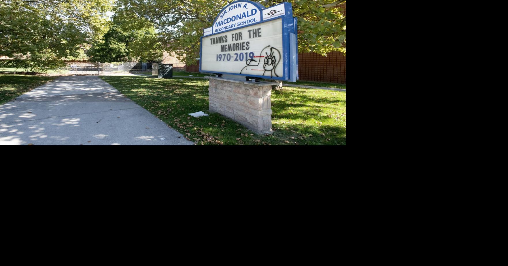 Hamilton police eye Sir John A. Macdonald school downtown