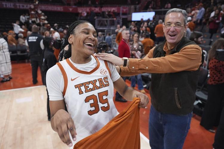 Texas' Madison Booker is AP women's basketball player of the week