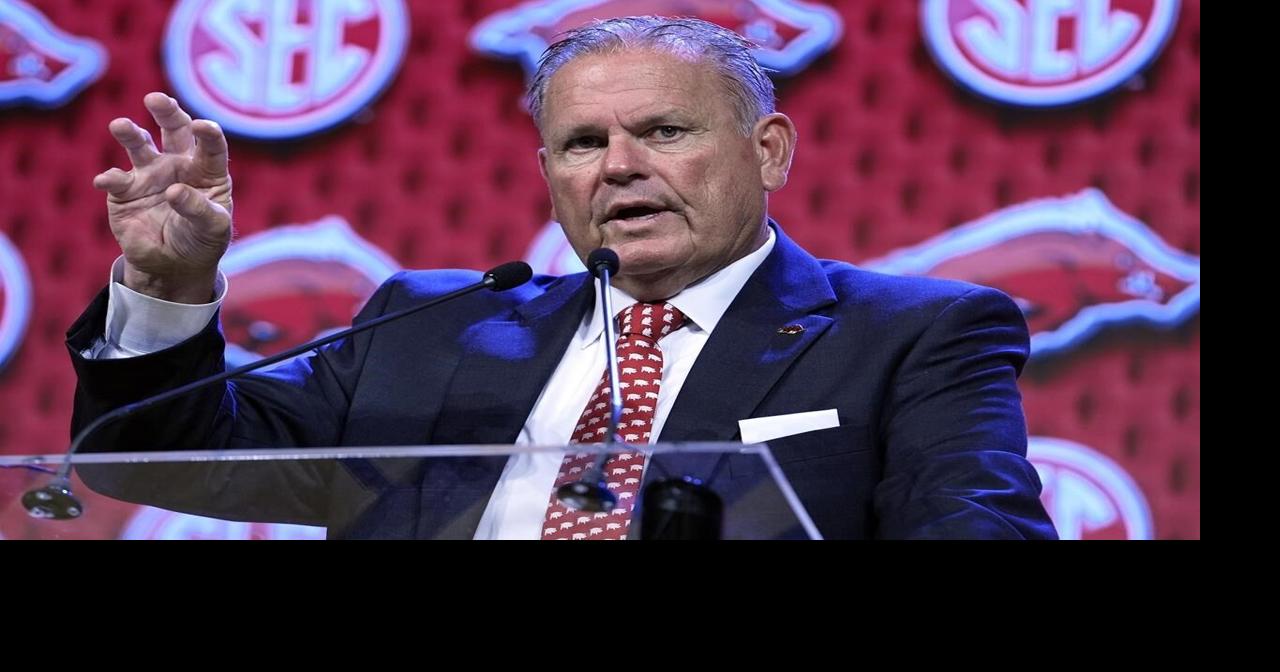 Pressure on Arkansas coach Sam Pittman as Razorbacks seek strong start ...