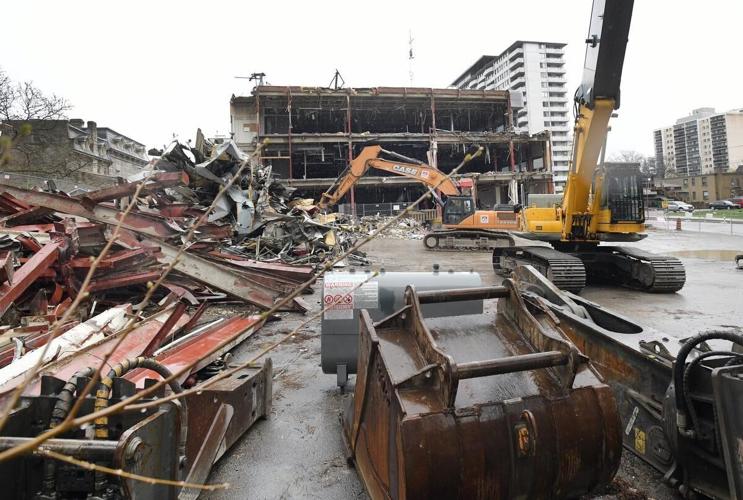 Former CHCH home flattened for condos