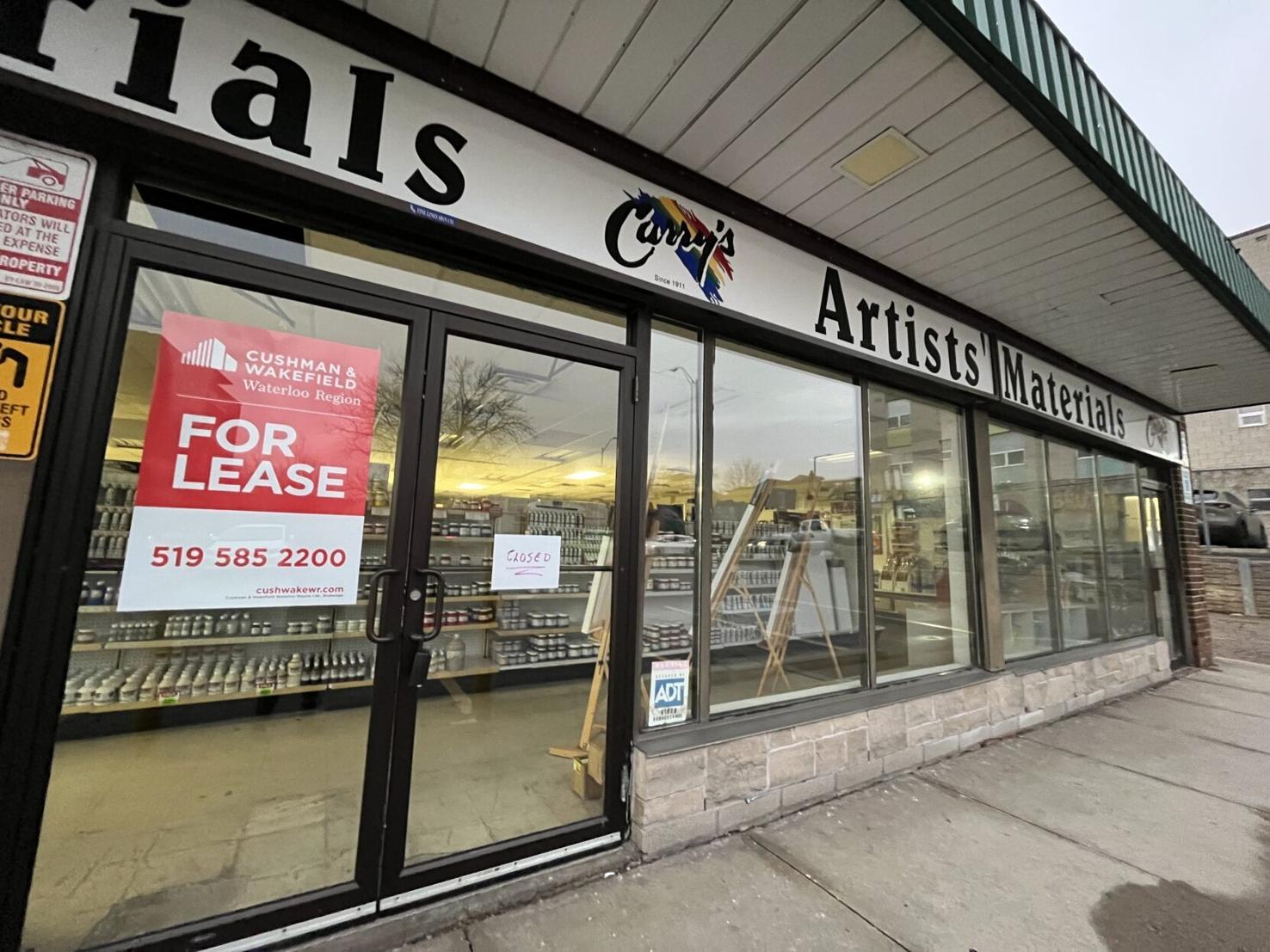 Curry’s Artists’ Materials closes Hamilton location