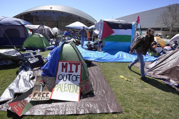 Student protests take over some campuses. At others, attention is elsewhere