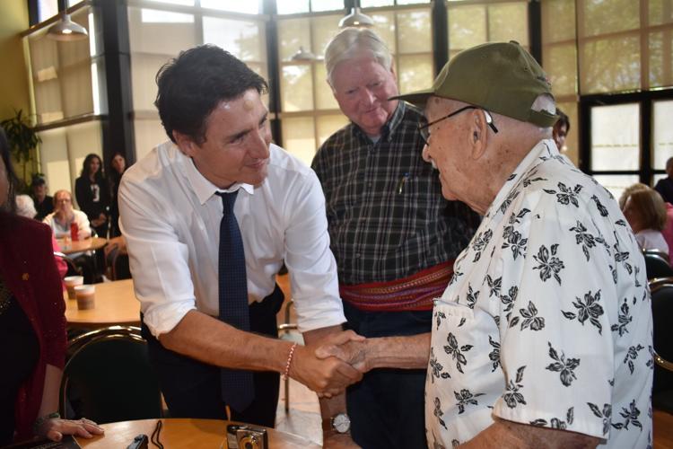Prime Minister Justin Trudeau visits Sackville Hill Seniors Recreation ...