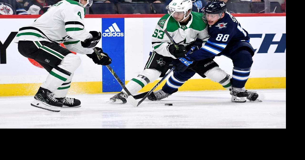 Wyatt Johnston helps Stars fend off Jets 3-2; Winnipeg's three-game win ...