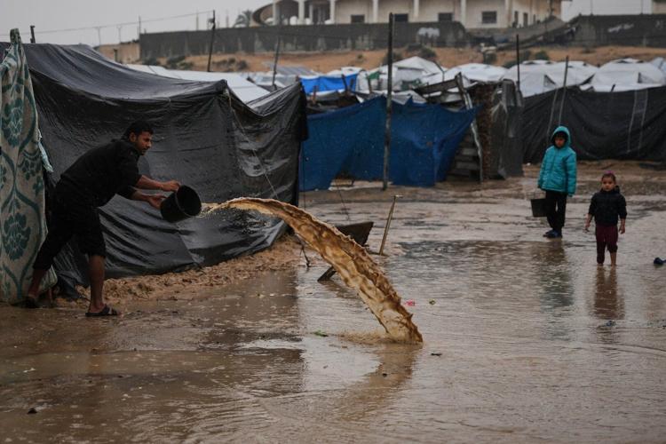 Winter storm rips through Gaza, exposing failure to deliver enough aid ...