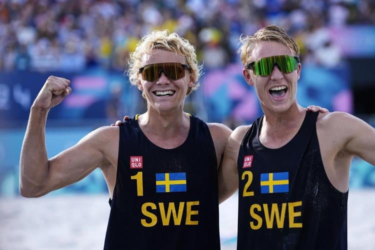 'Swedish Jump-Set' helps world's top beach volleyball team reach the ...