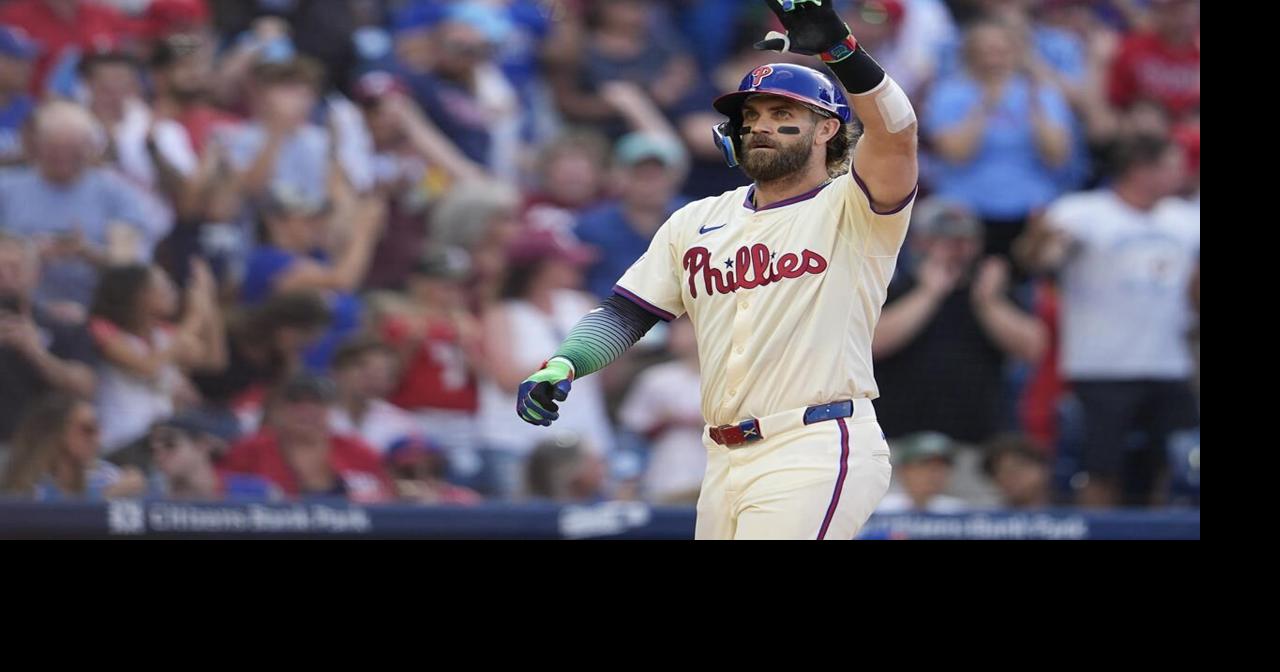 Bryce Harper, Cal Stevenson lift NL East-leading Phillies to 6-4 ...