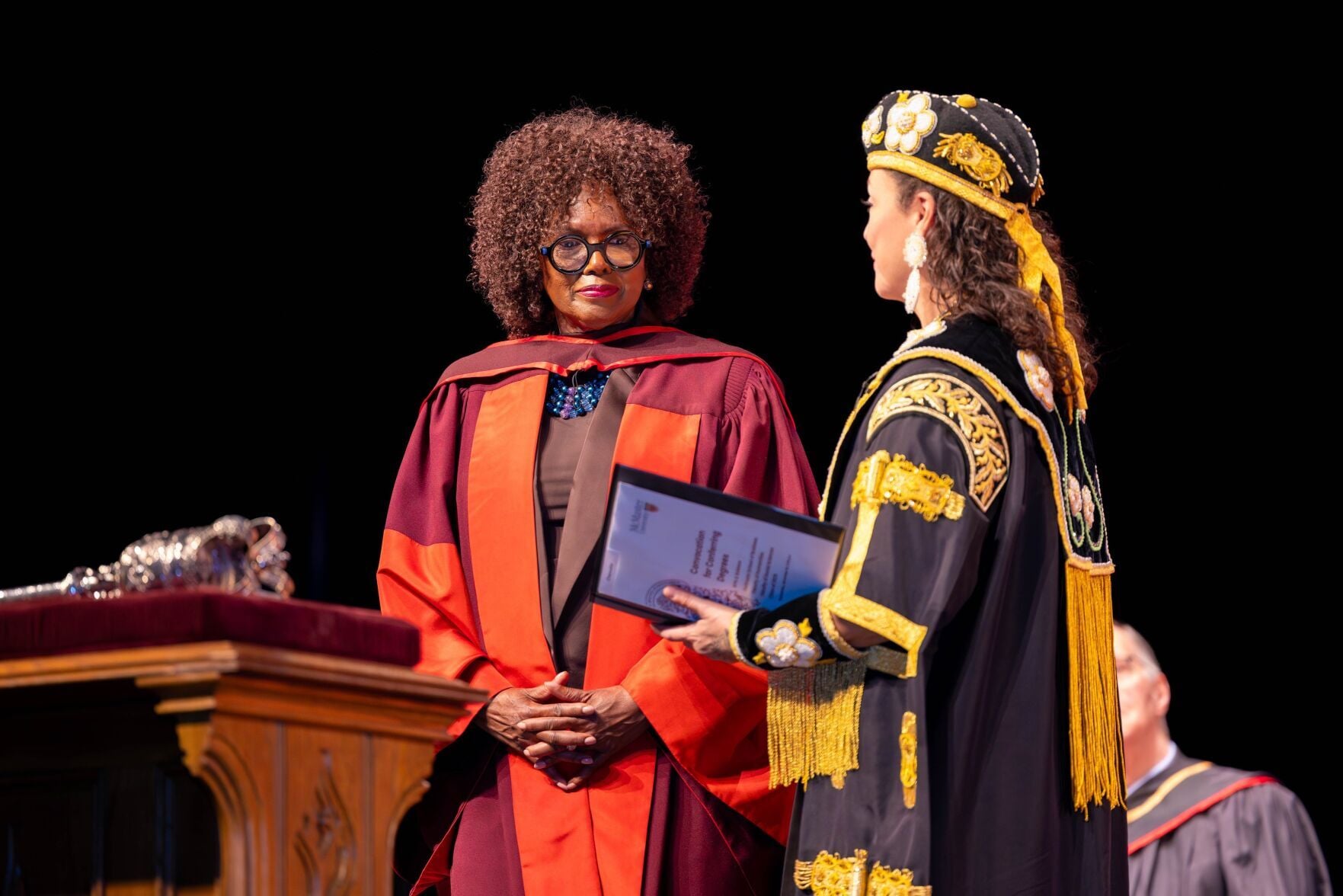 Activist Evelyn Myrie receives honorary degree from McMaster