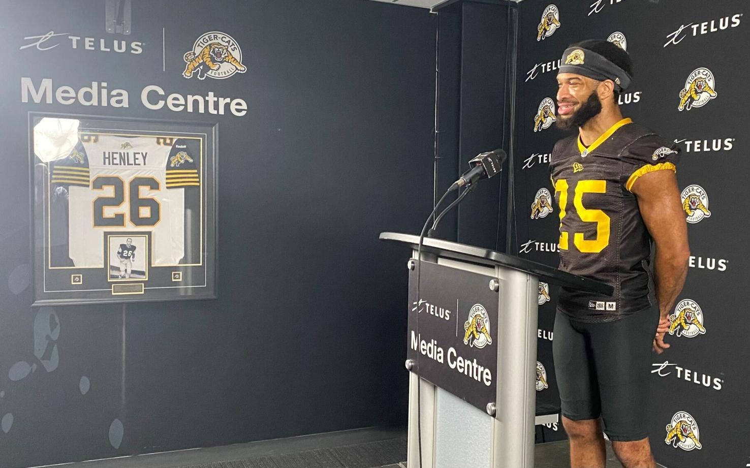 Garney Henley’s No. 26 to be retired at Ticats home opener