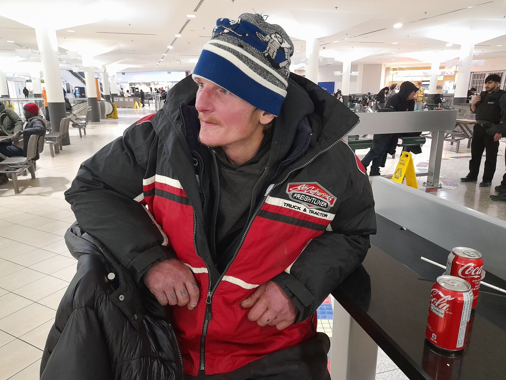 Hamilton’s homeless turn to library, mall for warmth