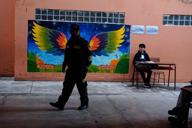 Bolivians vote for change after 20 years of one-party rule, in photos