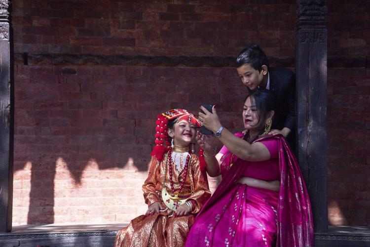 Nepal's festival season starts with a parade for a living goddess