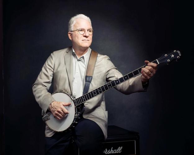 The irony of Steve Martin's life isn't lost on him