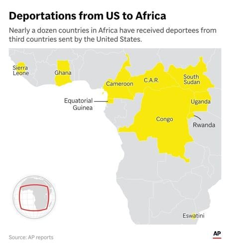 Rights lawyers sue Ghana over third-country deportation deal with the US